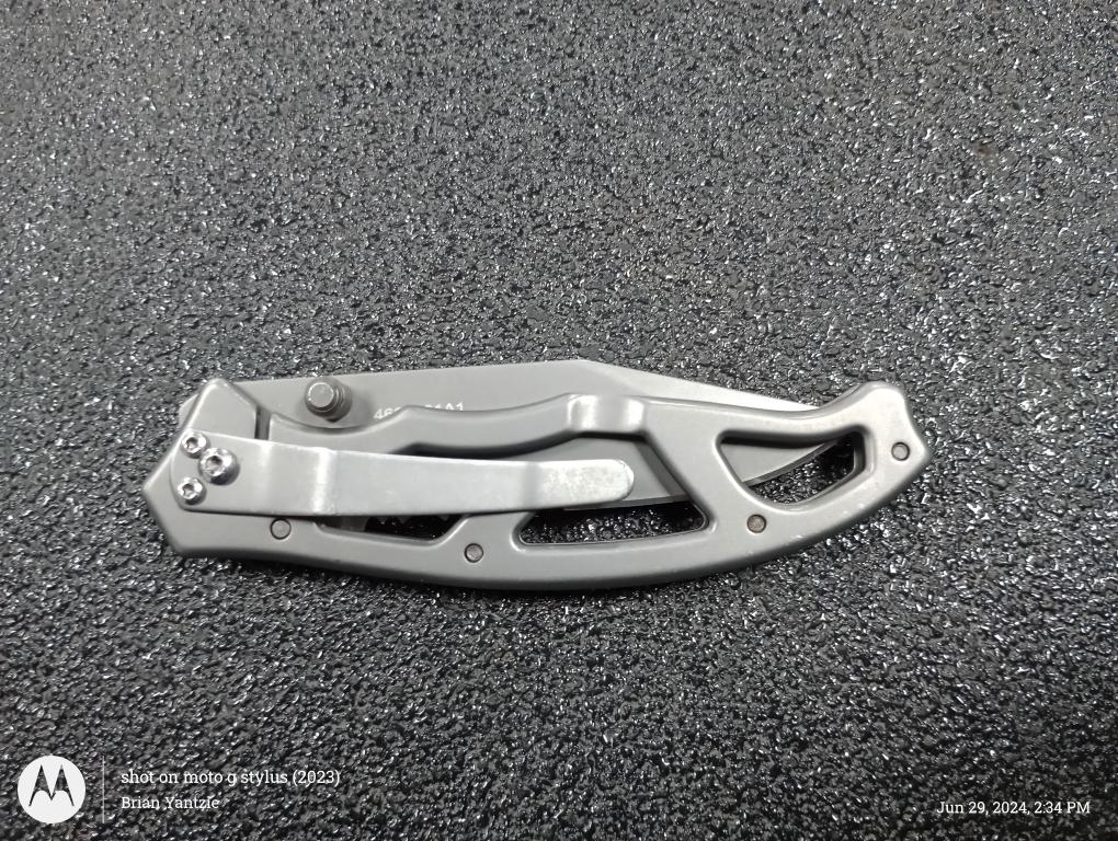 GERBER SKELETONIZED FOLDING POCKET KNIFE Very Good | Pawn 1 | Spokane | WA