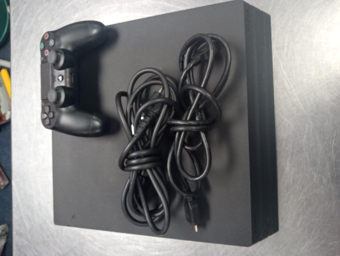 SONY PlayStation PS4 SYSTEM Game Console 1TB Black PRO CUH-7115B Very ...