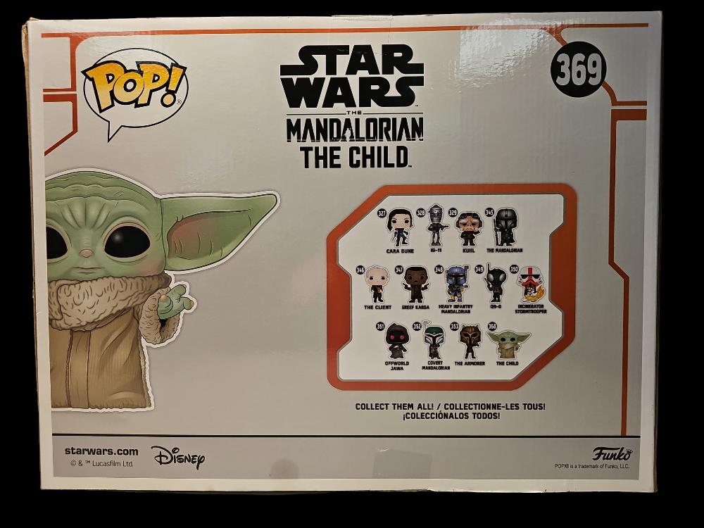 FUNKO POP #369 "THE CHILD" THE MANDALORIAN 10" Good | Buya