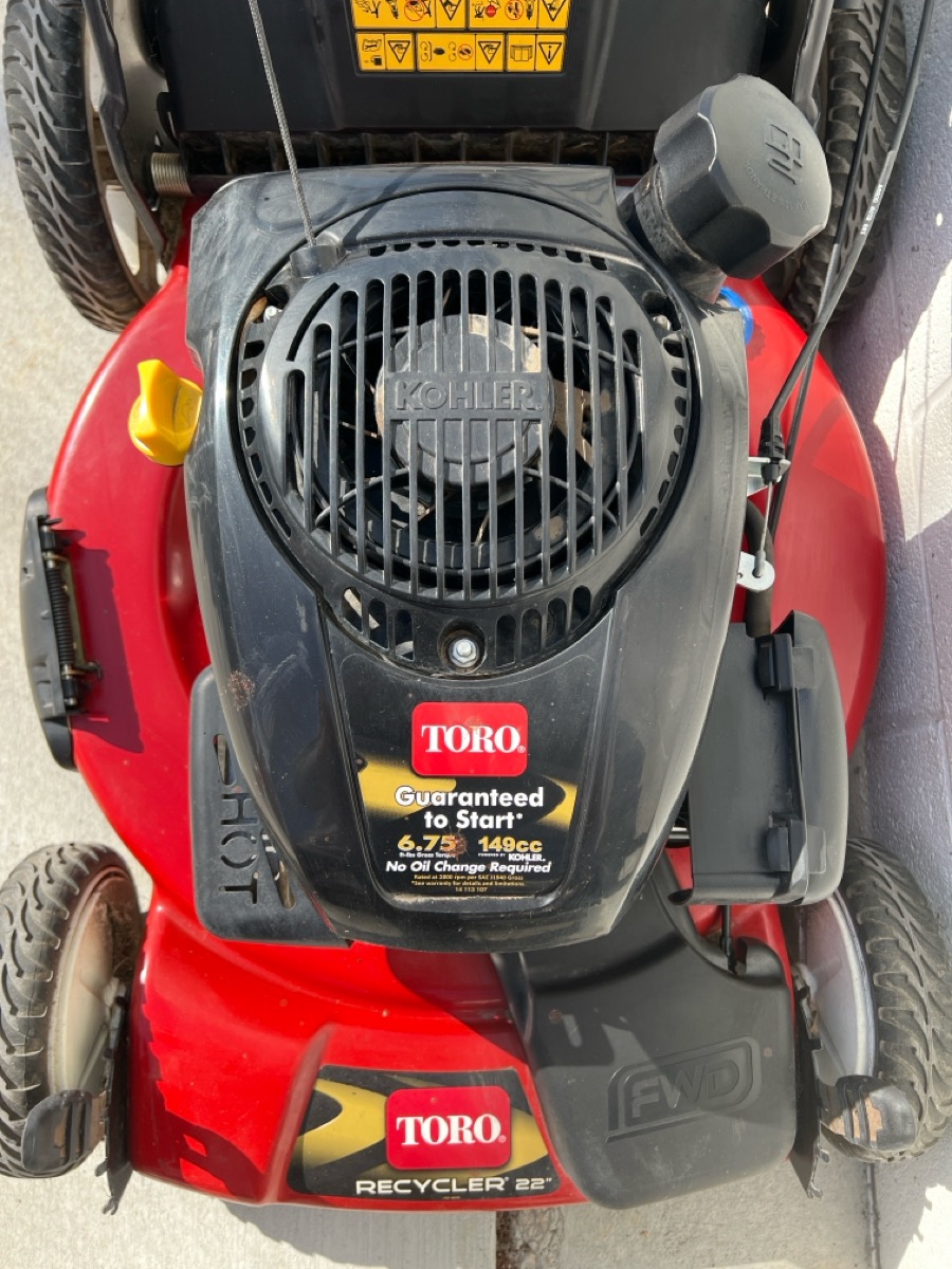 TORO RECYCLER 22 - 7.25HP - LAWN MOWER Good | Buya
