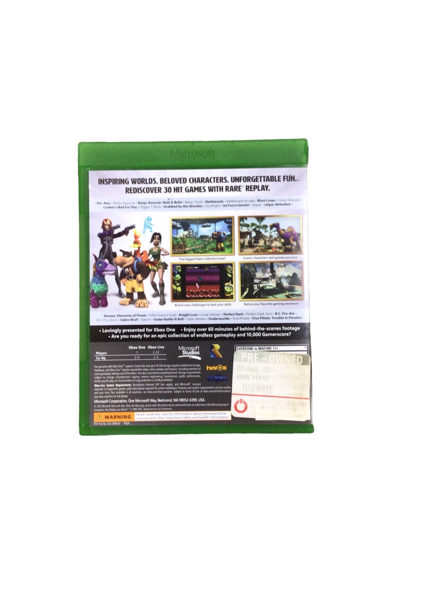 MICROSOFT RARE REPLAY 30 HIT GAMES ONE EPIC COLLECTION Good | C & W ...