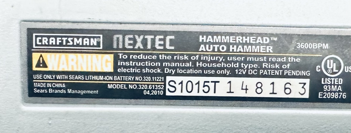 CRAFTSMAN NEXTEC 320.61352 Very Good | Pawn 1 | Spokane | WA
