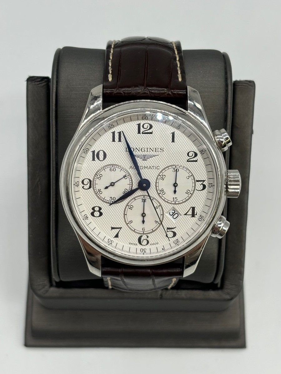 Longines Master Collection 44mm Chronograph Automatic Watch Very Good ...