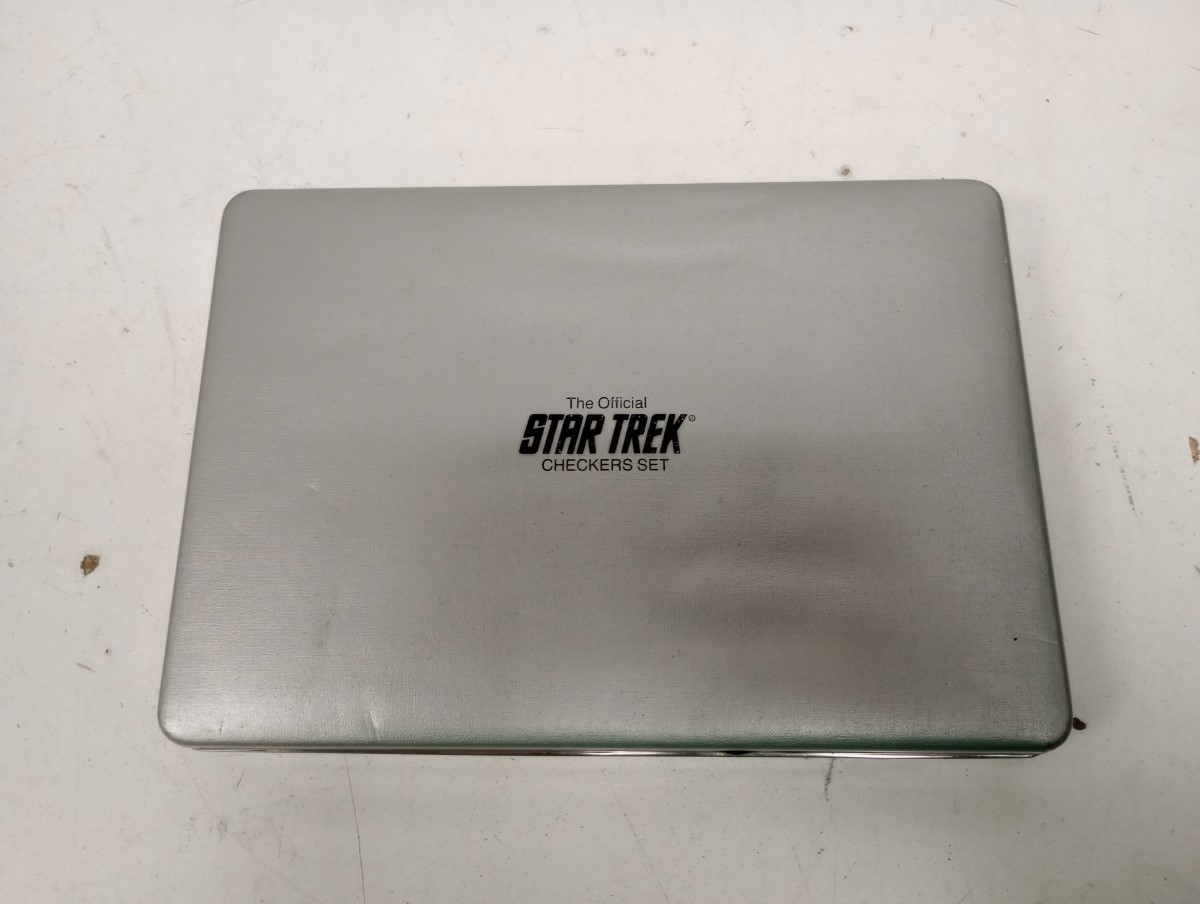 THE OFFICIAL STAR TREK FRANKLIN MINT CHECKER SET IN CASE Good | Pawn 1 ...