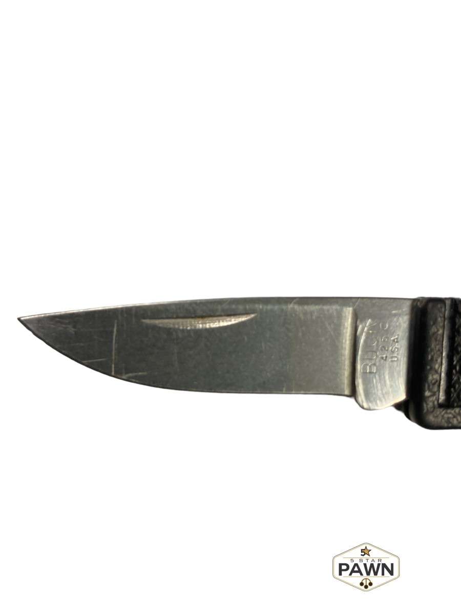 Buck 425 C Bucklite Folding Pocket Knife Manual Open Circa 1995, 425C ...