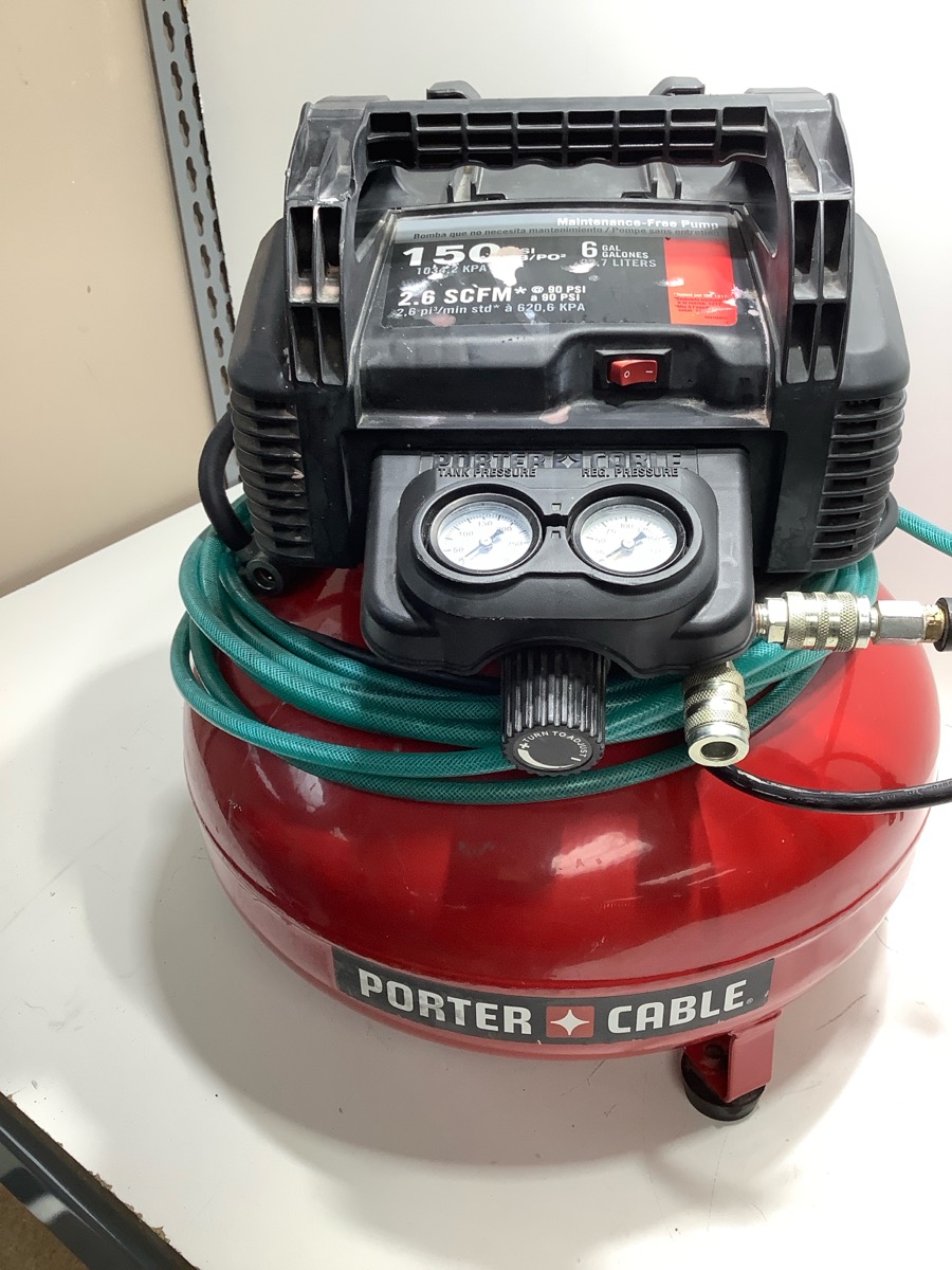 PORTER CABLE COMPRESSOR C2002 Good | Pawn 1 | Spokane | WA
