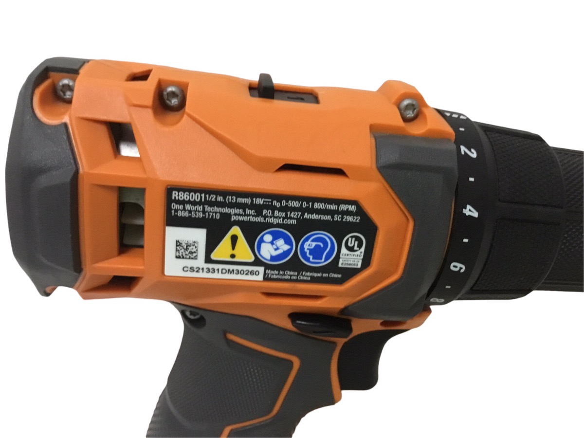 CORDLESS DRILL: RIDGID TOOLS MODEL R86001 Very Good | Buya