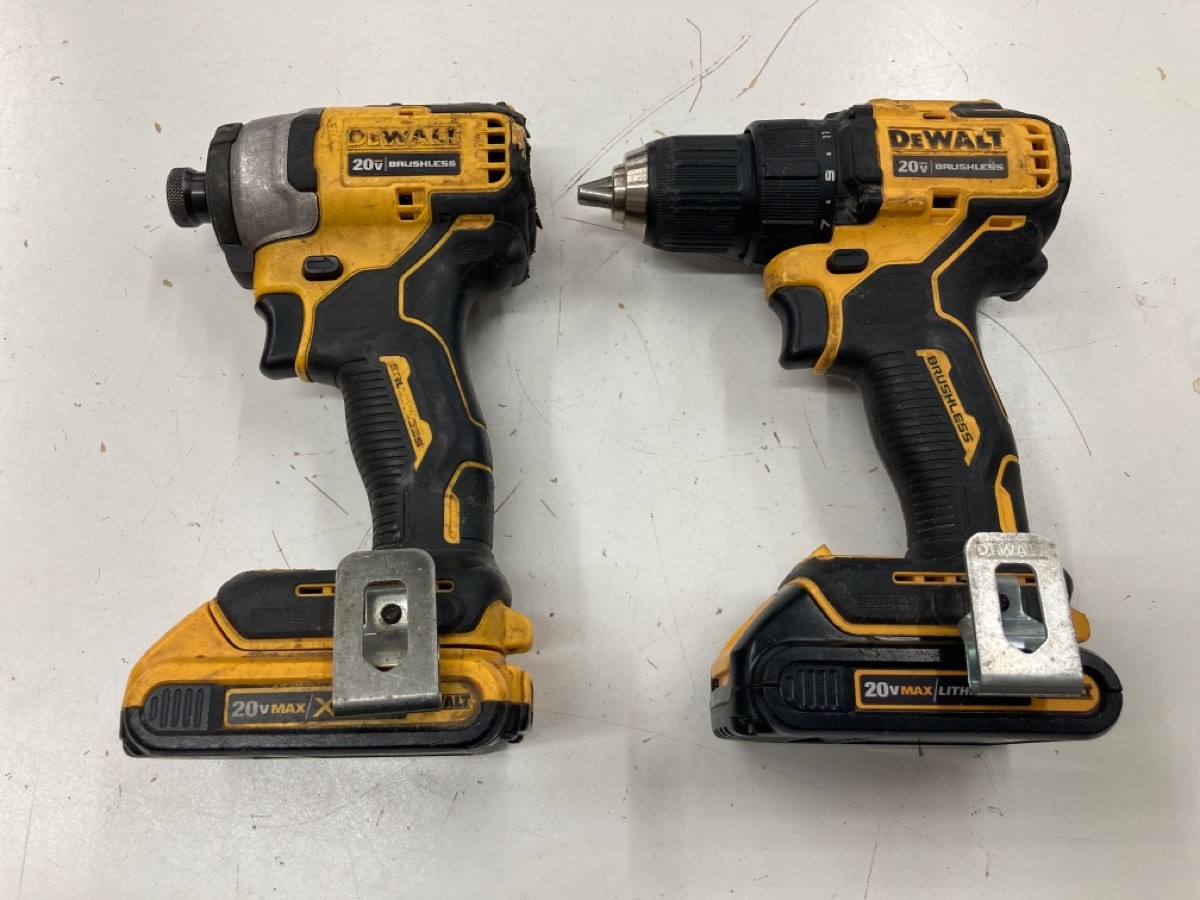 DEWALT DCF809 BRUSHLESS DRILL/DCD709 IMPACT DRILL COMBO SET Good | Pawn ...