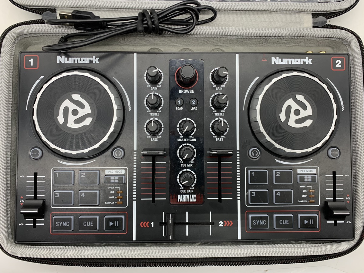 Numark Electronics Party MIX USB Digital Turntable DJ Mixer Very Good ...