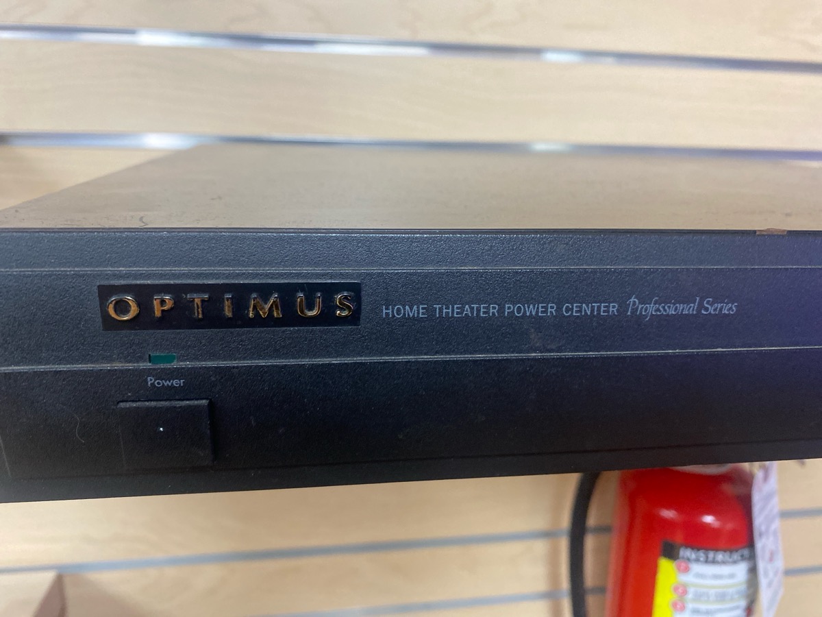 Radio Shack / Optimus Home Theater Power Center Pro Series 61-2236 Very ...