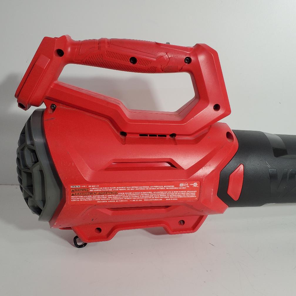 CRAFTSMAN CMCBL700.20V RED BLOWER W/2 BATT/CHARGER Very Good | Pawn 1 ...