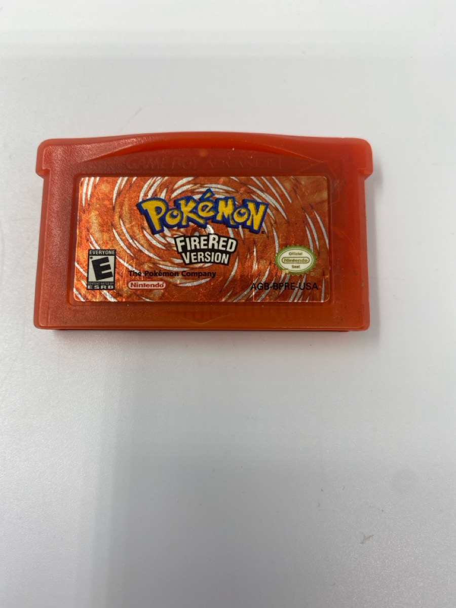 NINTENDO POKEMON FIRERED VERSION - GBA Good | Buya