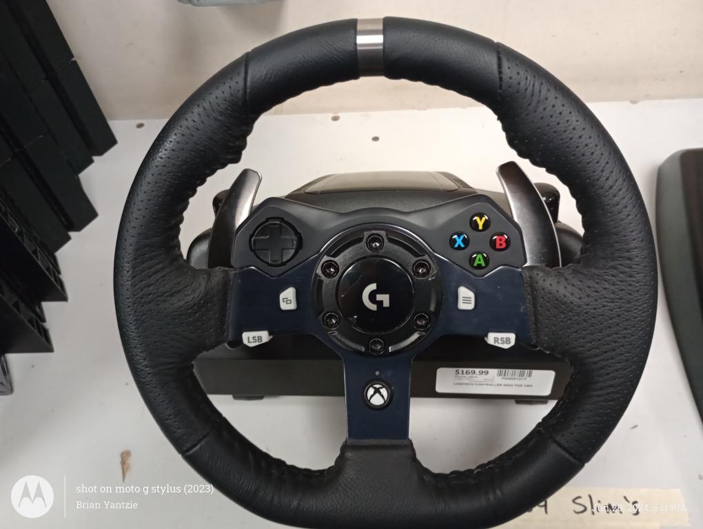 LOGITECH G920 FOR XBOX ONE - SERIES X|S - NO SHIFTER Good | Pawn 1 ...