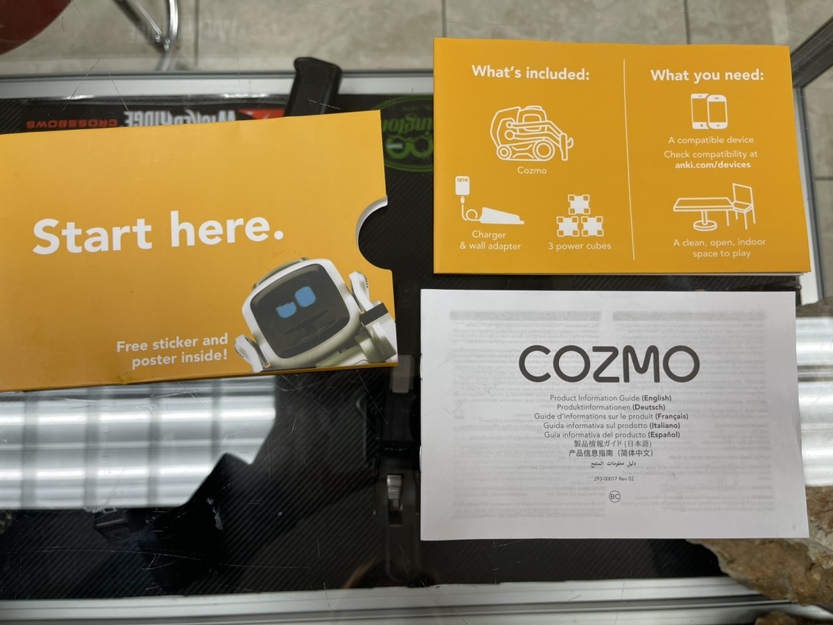 Anki Cozmo Robot Toy Cosmo Robot Complete Set Like New | Buya