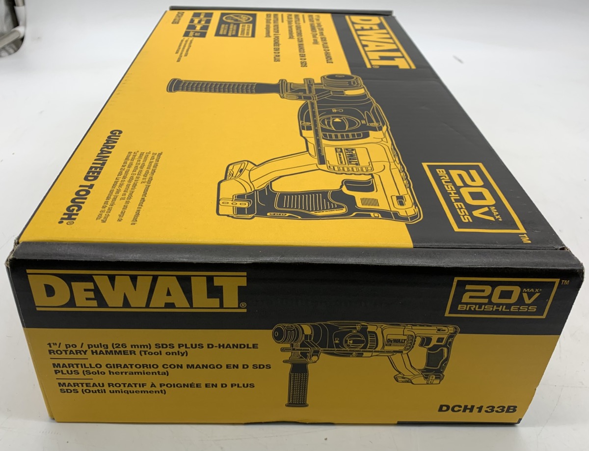 DeWalt DCH133B 20v Max 1" SDS Plus D-Handle Hammer Drill Bare Tool Only ...