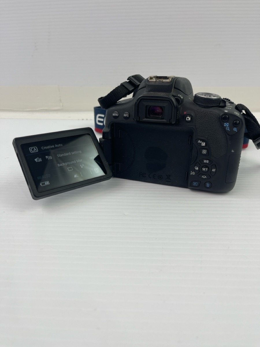 CANON EOS REBEL T6I DSLR CAMERA w/18-55mm Lens (mee) Very Good | Buya