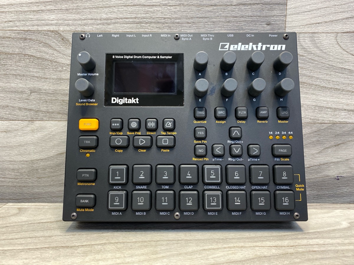 Elektron Digitakt 8-Voice Drum Computer And Sampler 2020-W43 Very Good ...