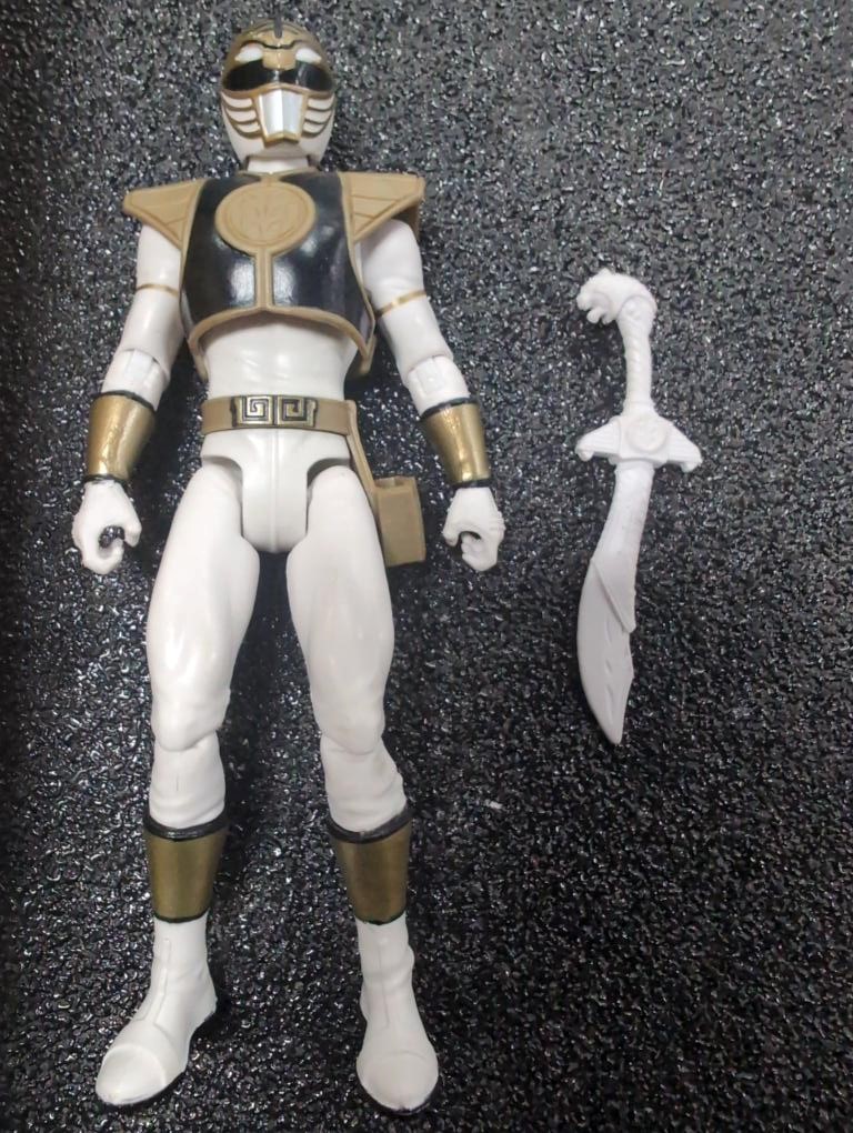 MIGHTY MORPHIN' POWER RANGERS: WHITE RANGER TOMMY OLIVER IOB Very Good ...