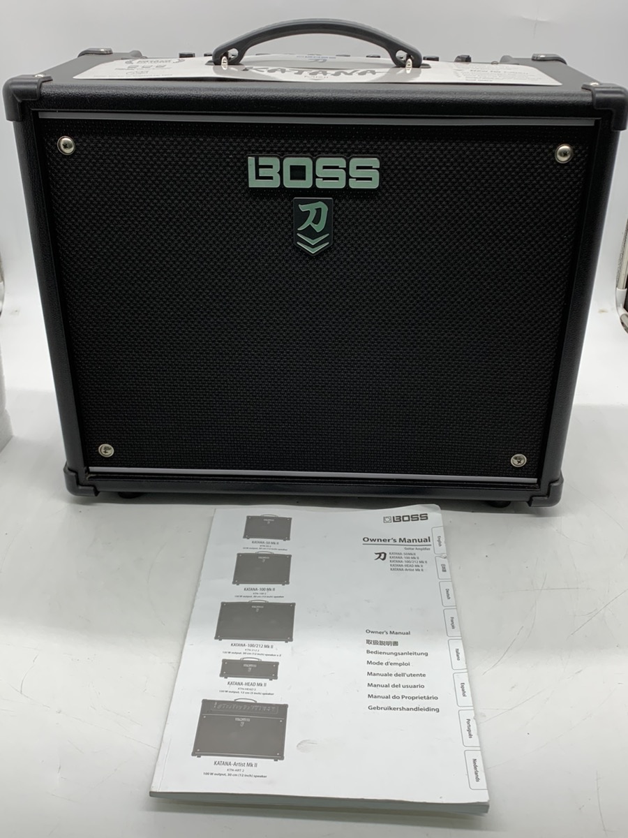 Boss Katana-50 MK II Guitar Combo Amp Amplifier Like New | Pawn Central ...
