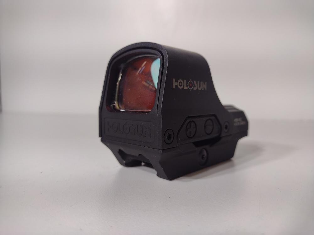 HOLOSUN HS510C RED 1X0.91-1.2IN OPEN RELEX RED DOT SCOPE Like New ...