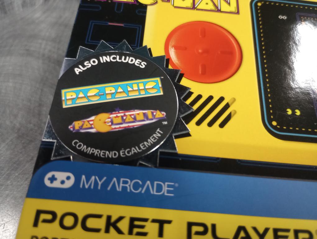 MY ARCADE PAC-MAN POCKET PLAYER PLUS PAC-PANIC/PAC-MANIA Good | Pawn 1 ...