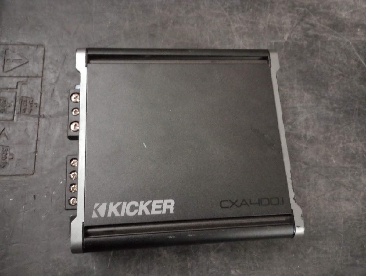 KICKER CXA400.1 150WRMS@4OHMS MONO BLOCK AMPLIFIER Good | Pawn 1 ...