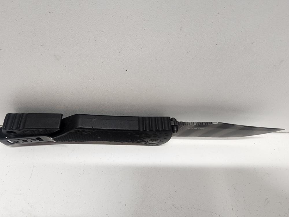 SOG TRIDENT Spring assisted Pocket Knife SAFETY Lock Belt Cutter Good ...