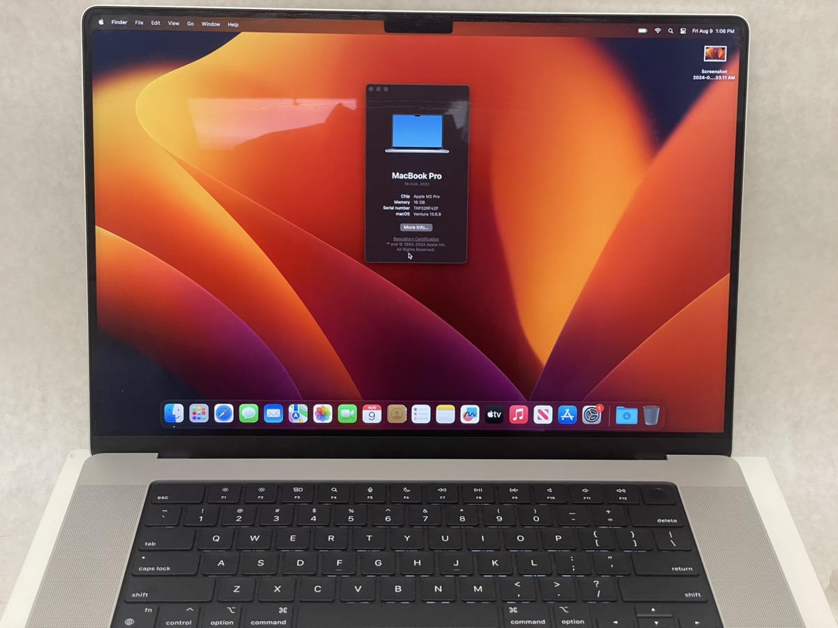 APPLE MACBOOK PRO - A2780 M2PRO 1TB Like New | Buya