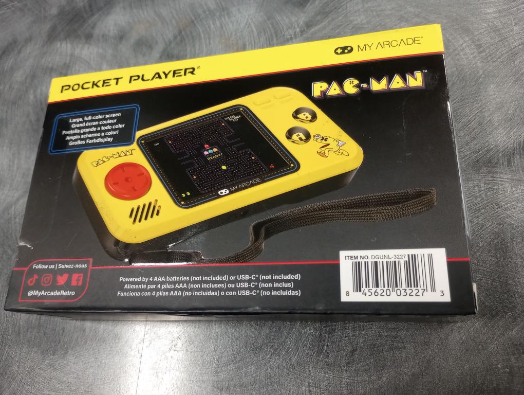 MY ARCADE PAC-MAN POCKET PLAYER PLUS PAC-PANIC/PAC-MANIA Good | Pawn 1 ...