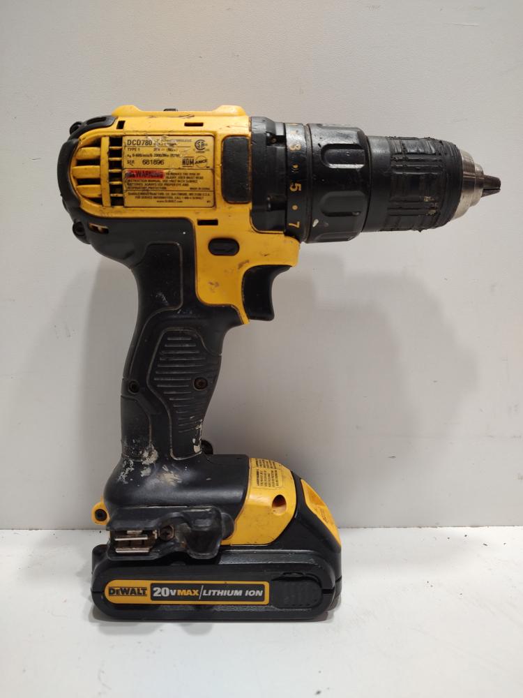 DEWALT DCD780 DRILL W/BATTERY Acceptable | Pawn 1 | Spokane | WA