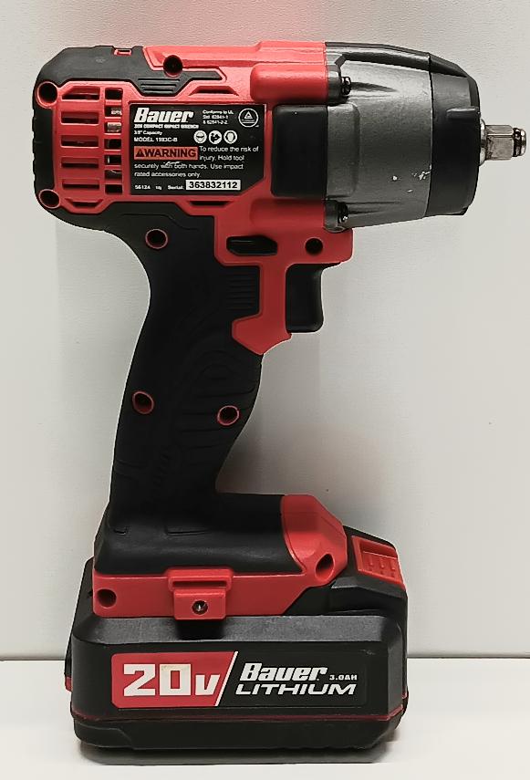 BAUER COMPACT IMPACT WRENCH 3/8 W/ BATTERY Good | Pawn 1 | Spokane | WA