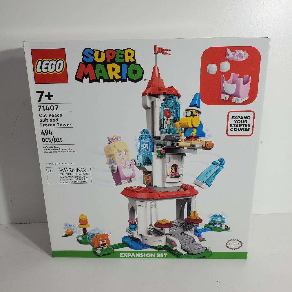 LEGO SUPER MARIO CAT PEACH SUIT AND FROZEN TOWER Brand New | Pawn 1 ...