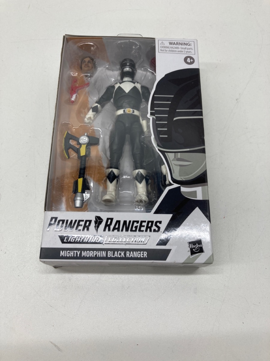 POWER RANGERS MIGHTY MORPHIN BLACK RANGER LIGHTNING COLLECTION Brand ...