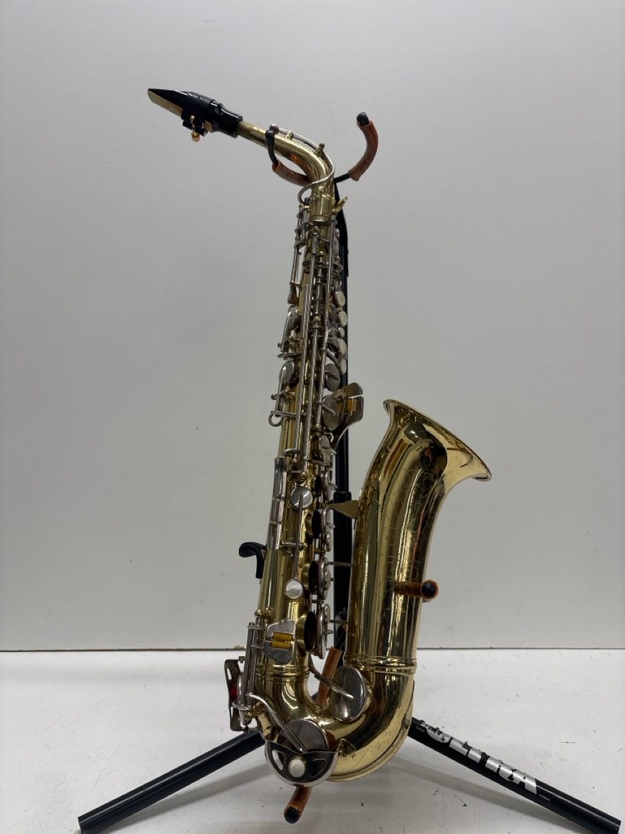 CG CONN SAXOPHONE 1921 VINTAGE "STARS AND STRIPES" UNTESTED conditions ...