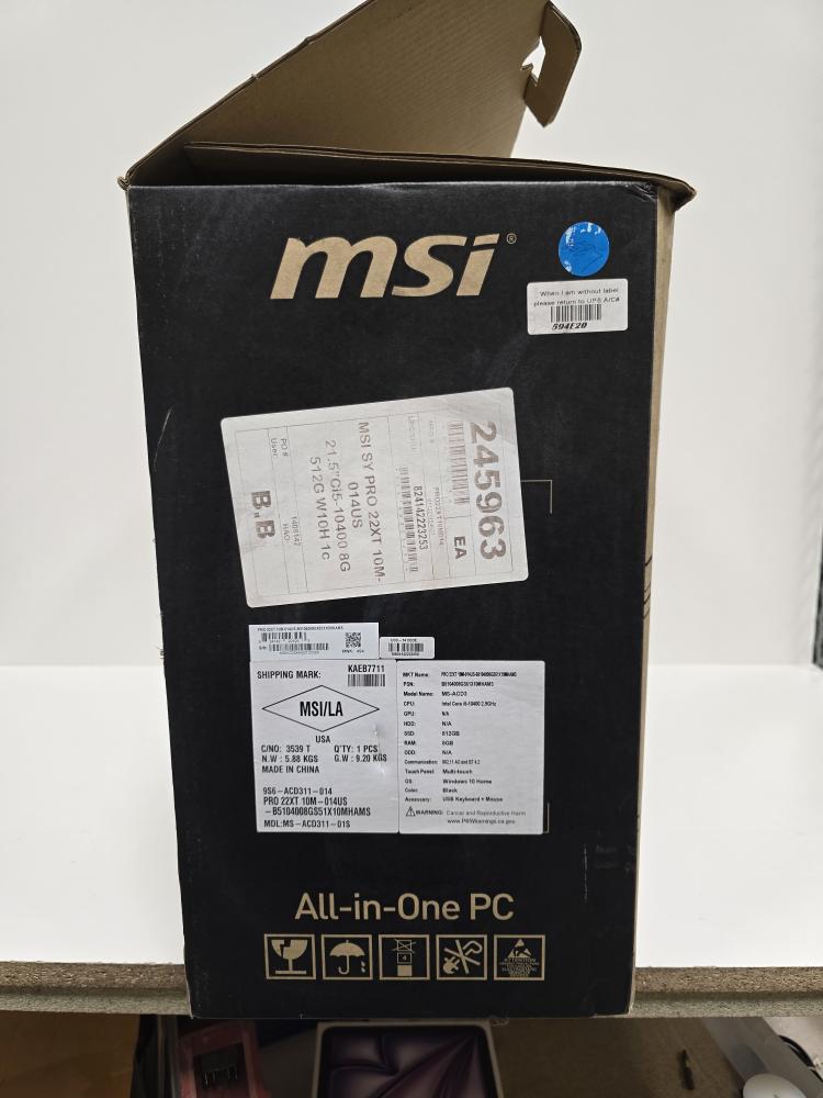 MSI COMPUTER MS-ACD3 Very Good | Pawn 1 | Spokane | WA