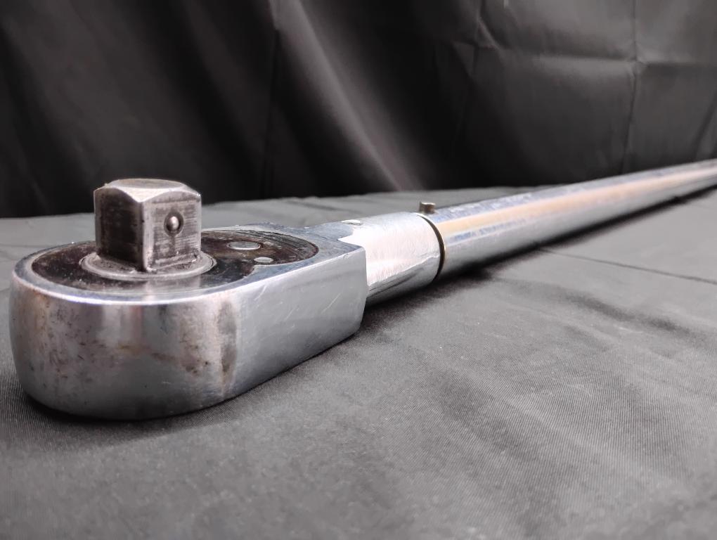 Snap-On Tools USA QJR-4600A 3/4” Drive Torque Wrench 100-600ft Lbs Good ...