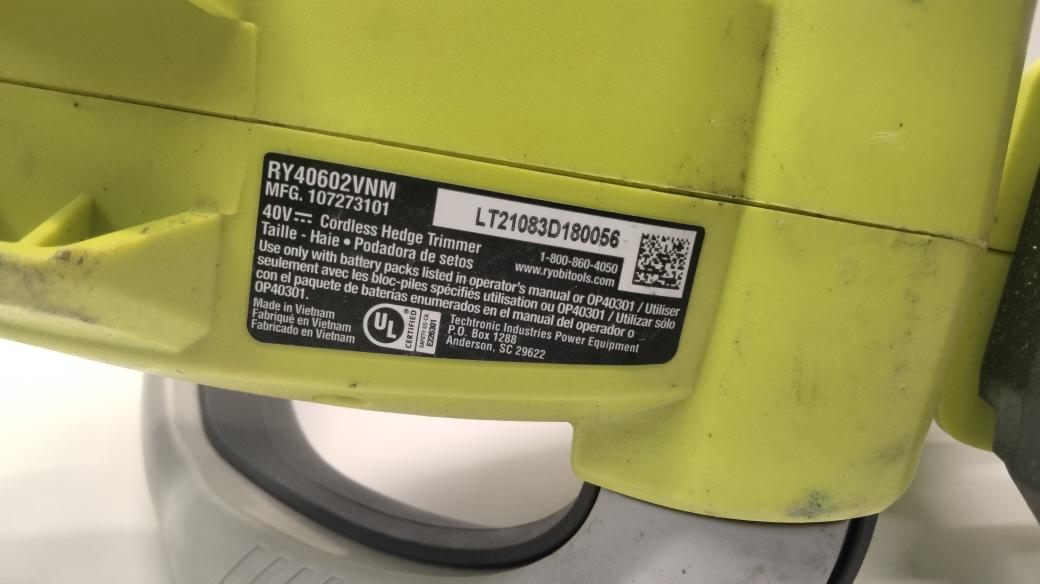 RYOBI TOOLS RY40602VNM Very Good | Pawn 1 | Spokane | WA