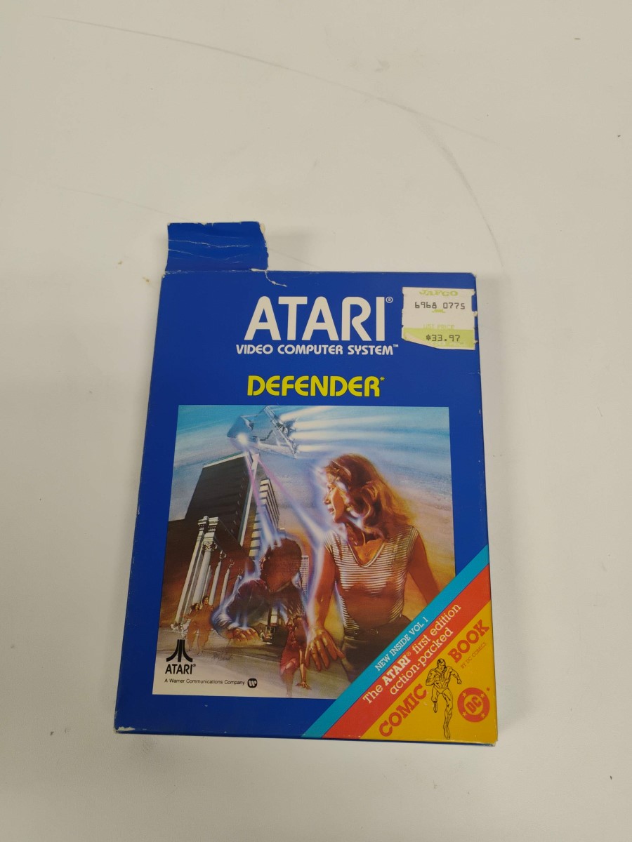 DEFENDER ~ ATARI 2600 VIDEOGAME IN BOX Good | Pawn 1 | Spokane | WA