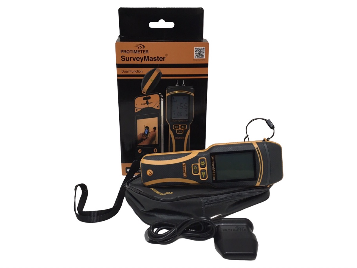 PROTIMETER SURVEYMASTER DUAL FUNCTION MOISTURE METER BLD5375 OPEN BOX ...