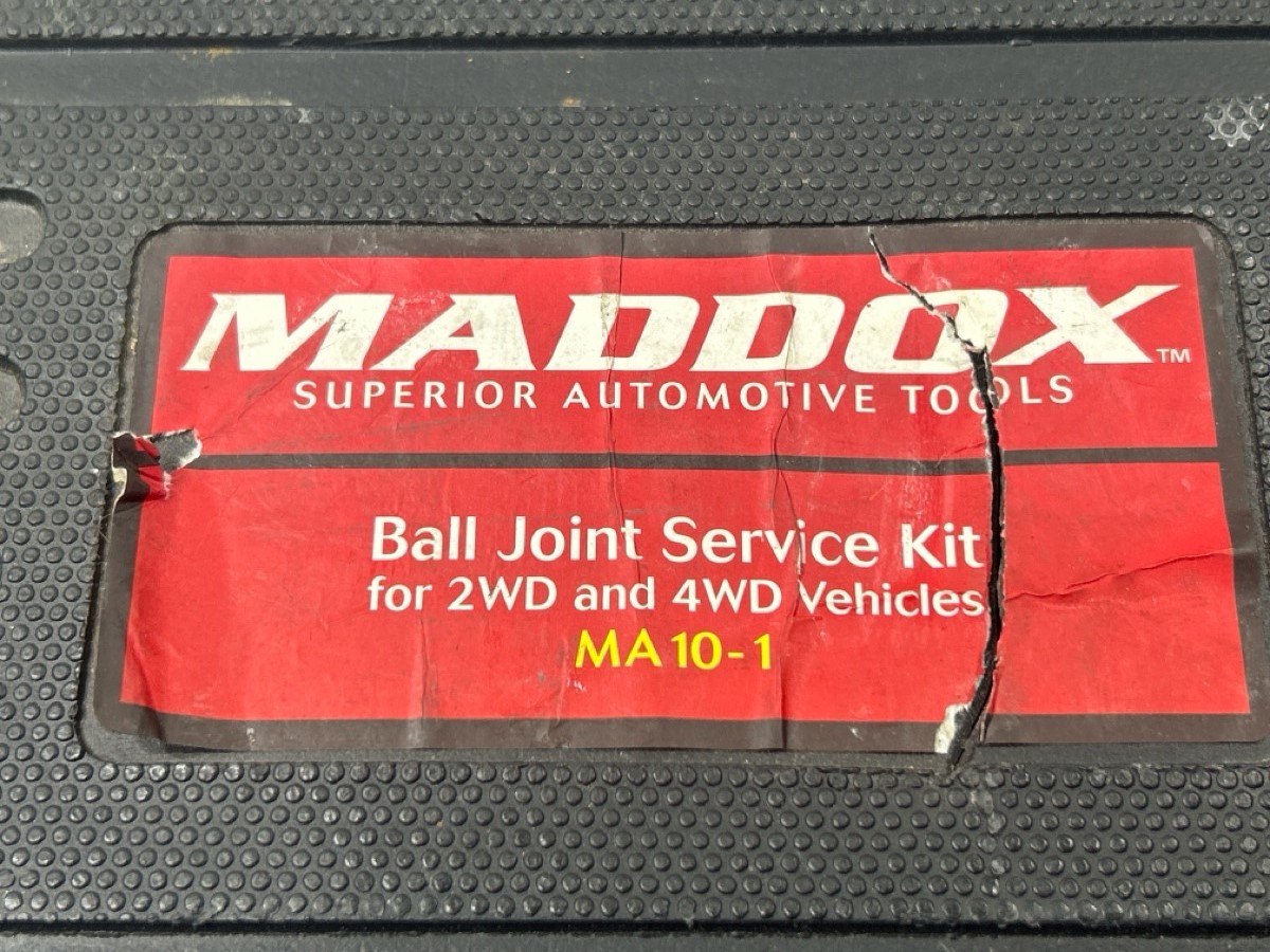 MADDOX BALL JOINT SERVICE KIT MA10-1, IN CASE Acceptable | Pawn 1 ...