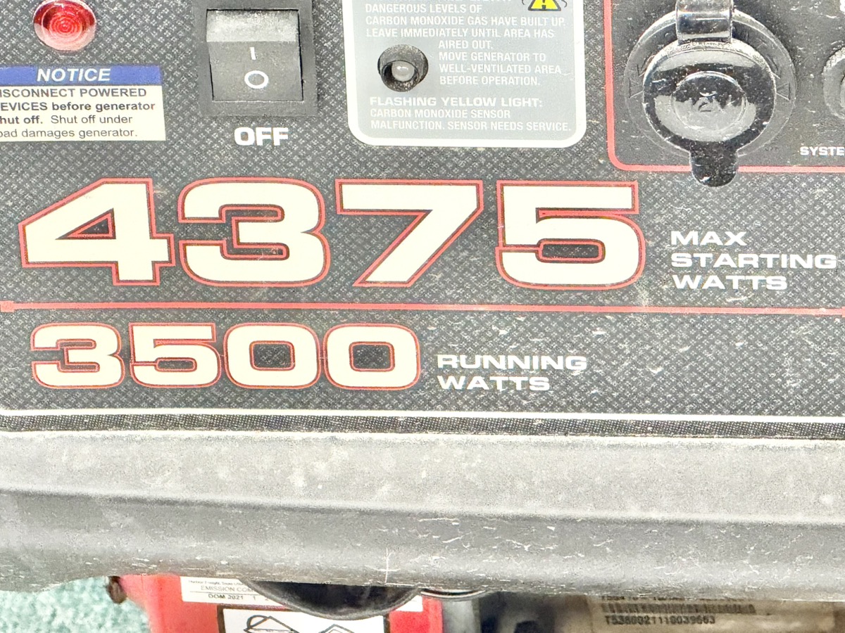 HARBOR FREIGHT TOOLS PREDATOR 3500 4375 Good | Pawn 1 | Spokane | WA