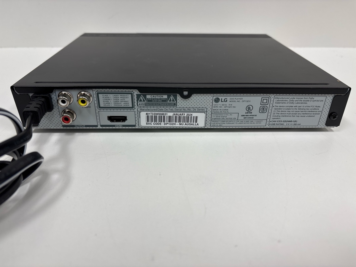 LG DP132H DVD PLAYER 2024 WITH REMOTE Like New | Pawn 1 | Spokane | WA
