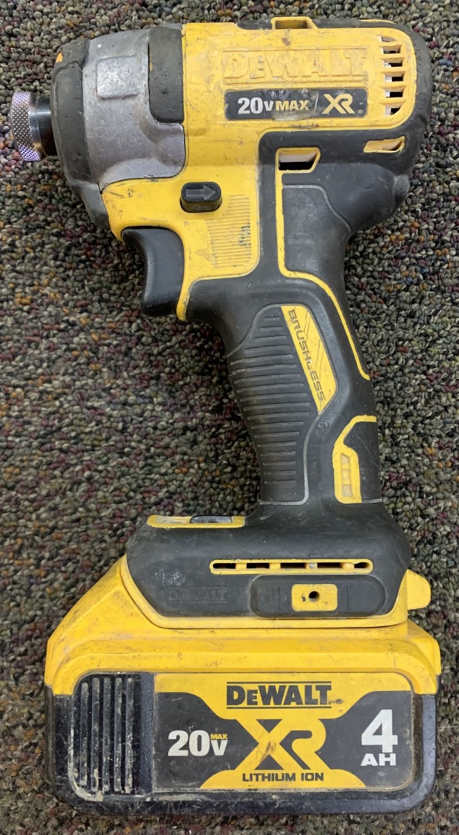 Dewalt DCF887 1/4" 20V 4.0AH Impact Wrench Cordless Electric Handtool ...
