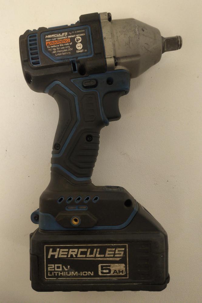 HERCULES IMPACT WRENCH W/BATTERY Very Good | Pawn 1 | Spokane | WA