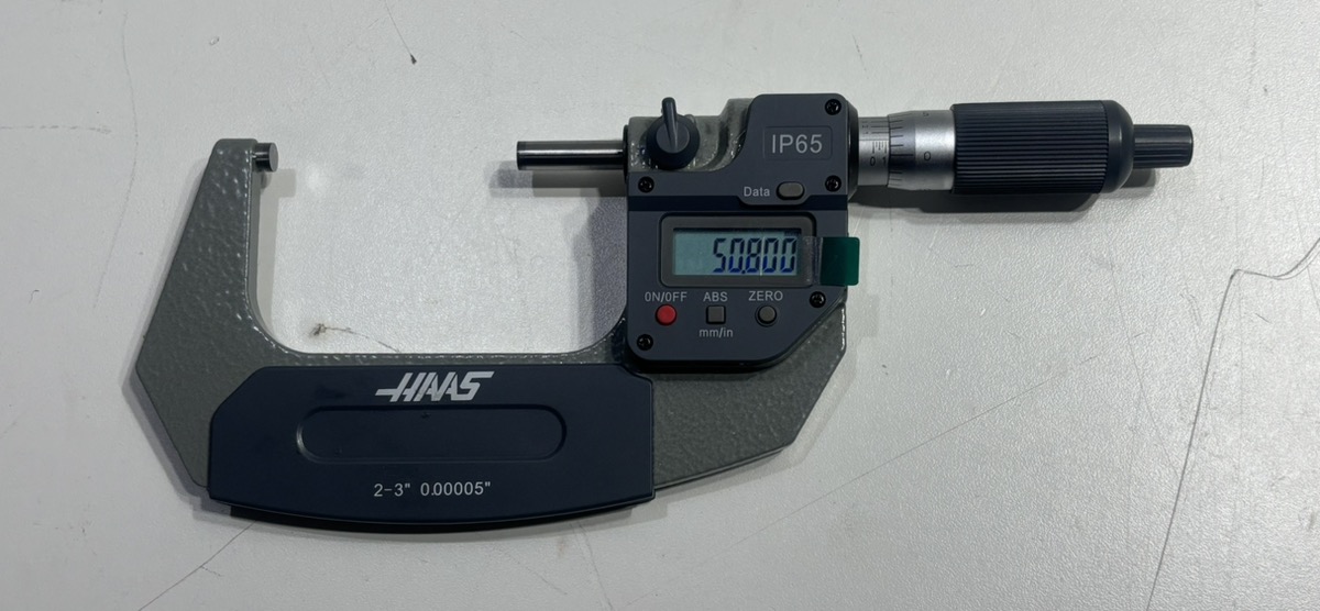 HAAS DIGITAL OUTSIDE MICROMETER 2-3" Very Good | Pawn 1 | Spokane | WA