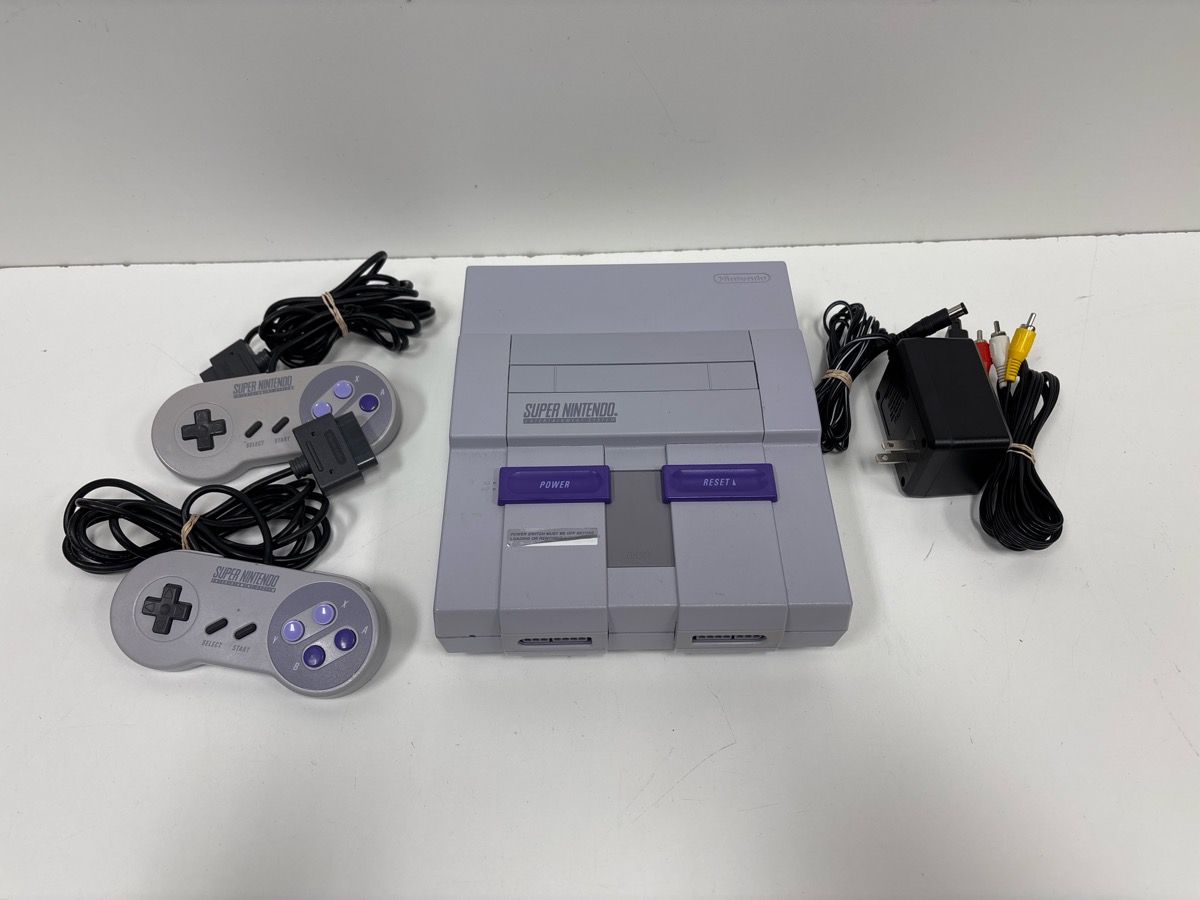 NINTENDO SUPER NES SYSTEM - SNS-001 - SUPER NINTENDO Very Good | Pawn 1 ...