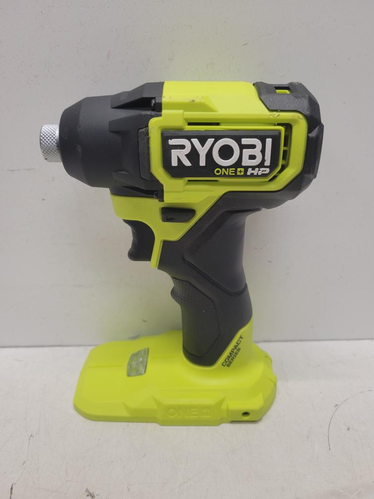 RYOBI ONE+ HP 18V CORDLESS IMPACT DRIVER TOOL ONLY PSBID02, LIGHT WEAR ...