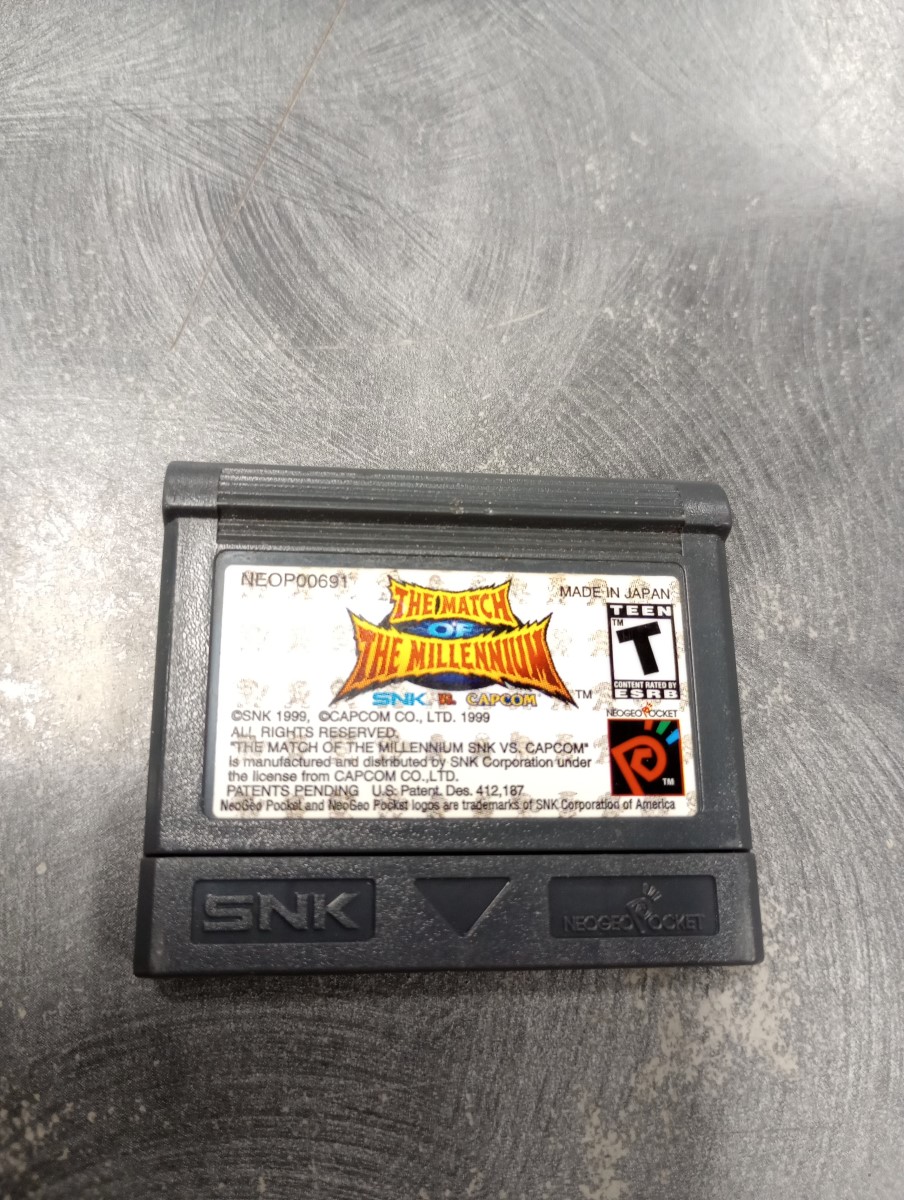 SNK MATCH OF THE MILLENNIUM - NEO GEO CARTRIDGE - TESTED & WORKS! Good ...