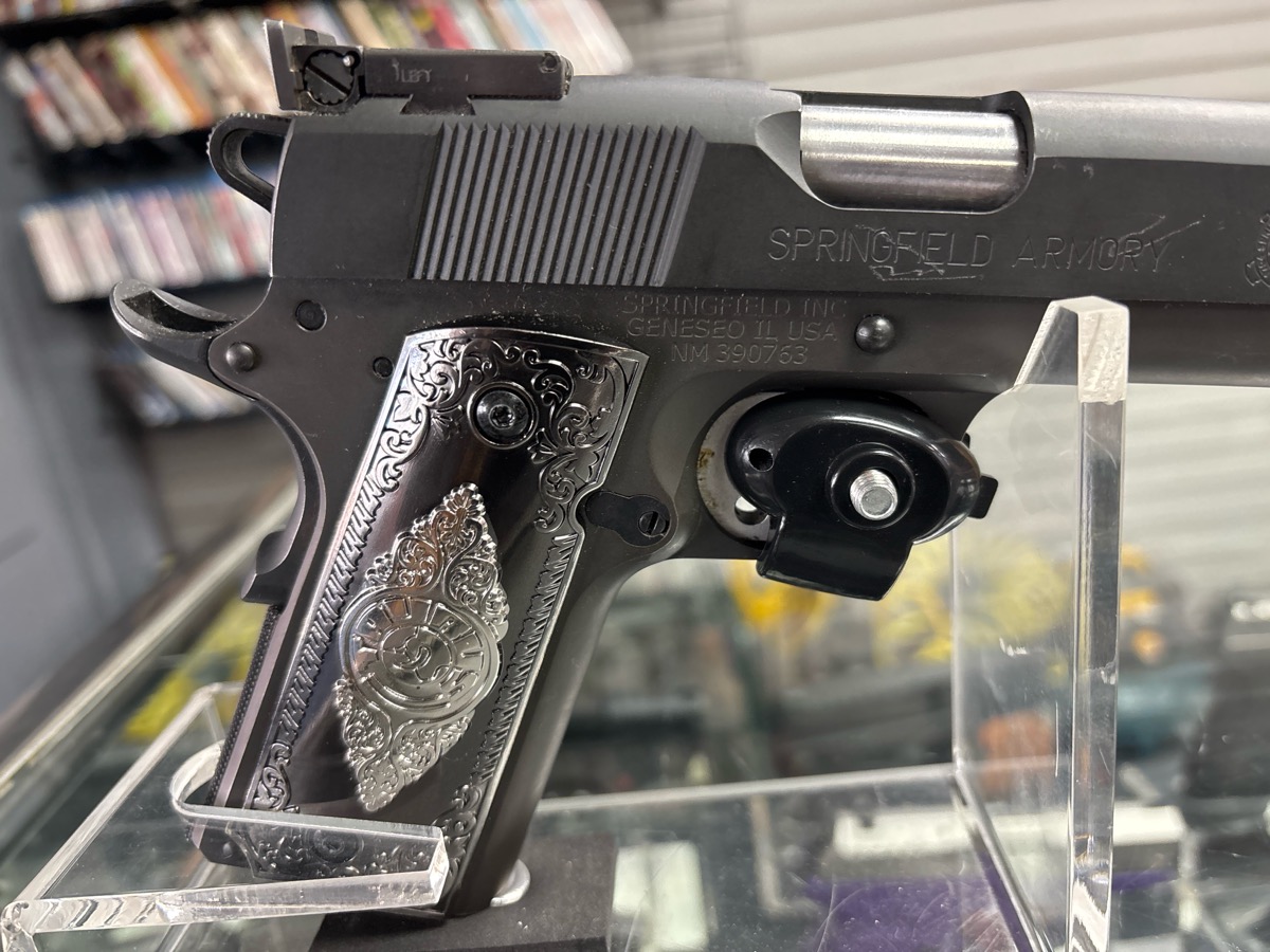 USED SPRINGFIELD ARMORY 1911-A1 9MM Semi Automatic Pistol w/Mag Good ...