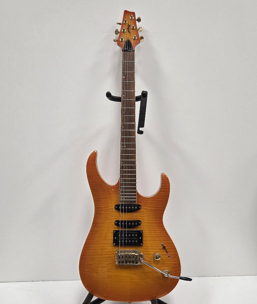 ARBOR SUPER STRAT - ORANGE FLAME MAPLE Good | Pawn 1 | Spokane | WA